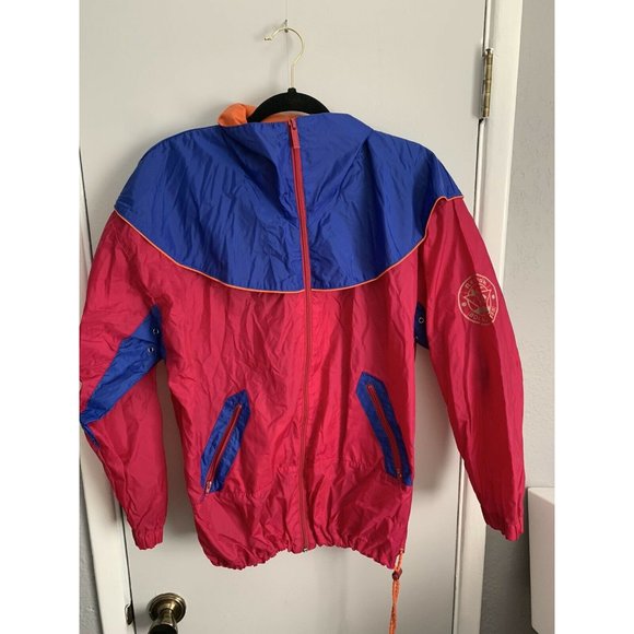 Reebok | Jackets & Coats | Vintage Pink Reebok Boundless Windbreaker ...